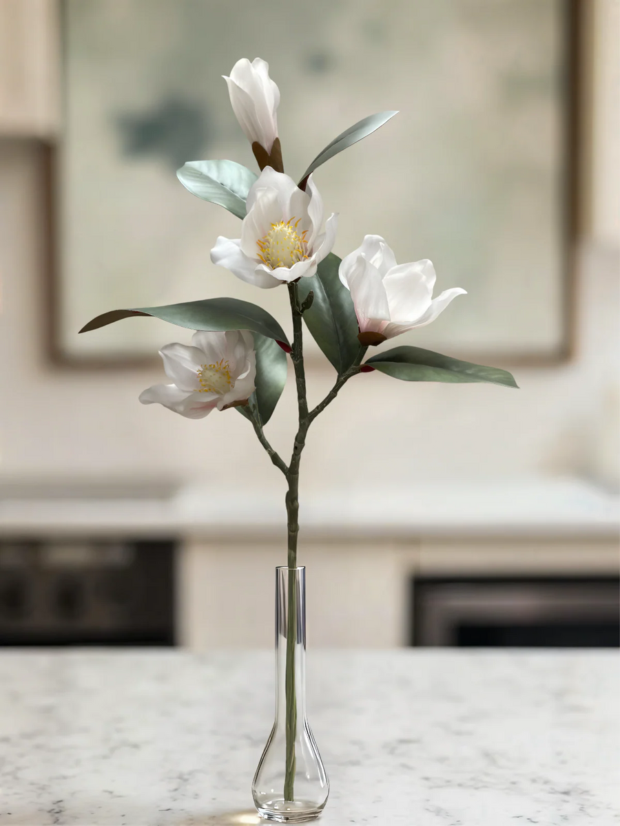 White Magnolia Spray 26" – Jacaranda Tree & Co