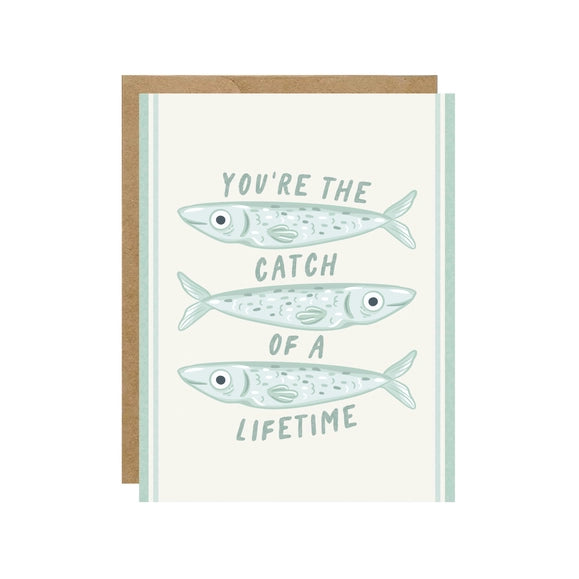 Catch Of A Lifetime Fish Card – Jacaranda Tree & Co
