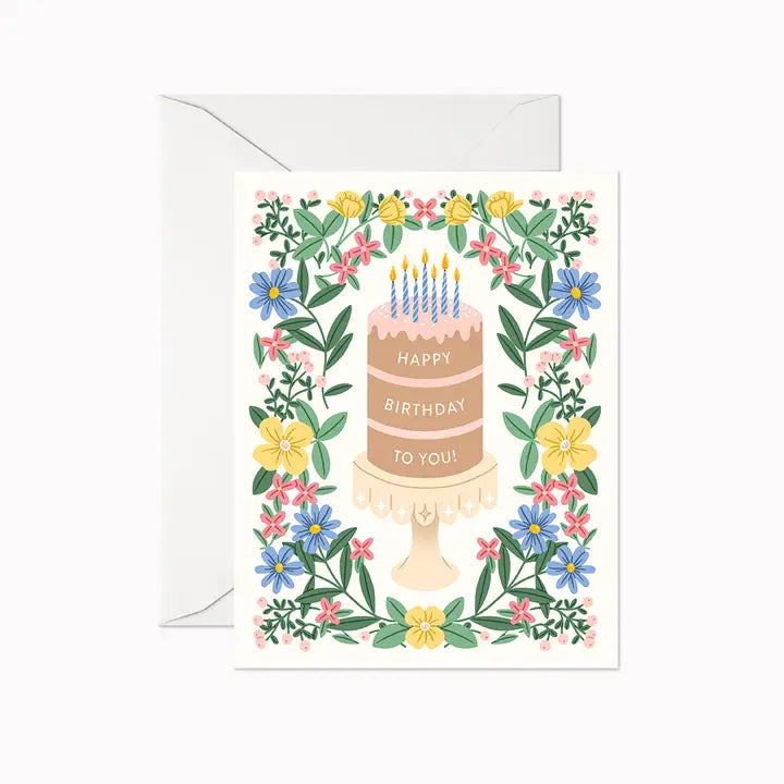 Happy Birthday To You Greeting Card – Jacaranda Tree & Co