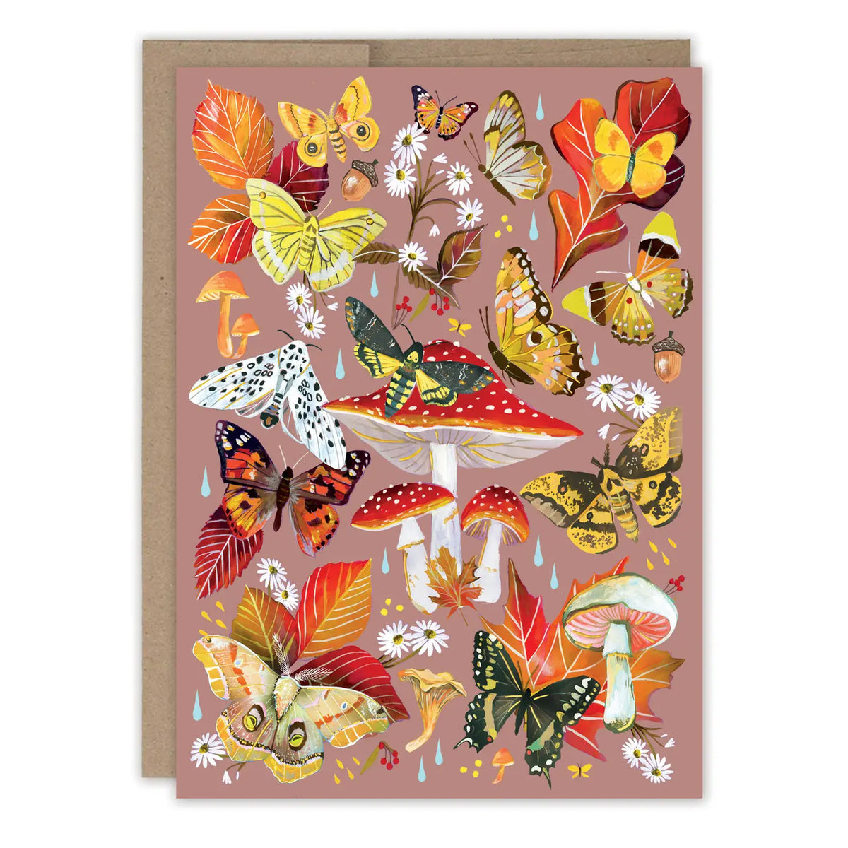 Autumn Flutter Birthday Card – Jacaranda Tree & Co