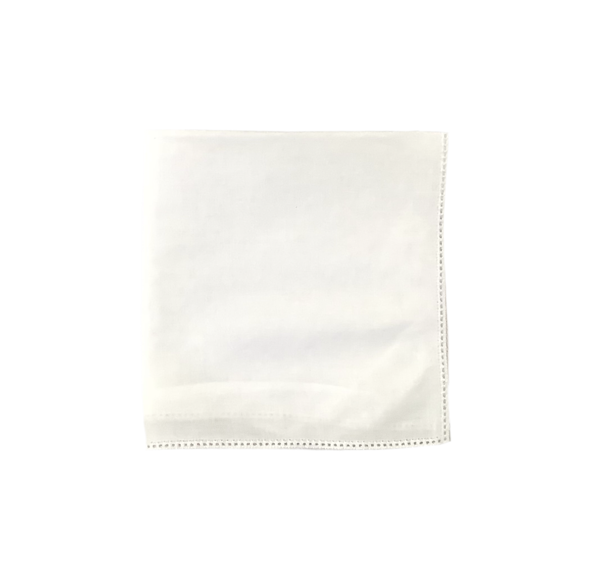 White Spoke Edge Hankie – Jacaranda Tree & Co