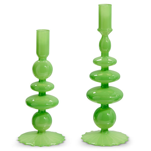 Green Candle Sticks – Jacaranda Tree & Co