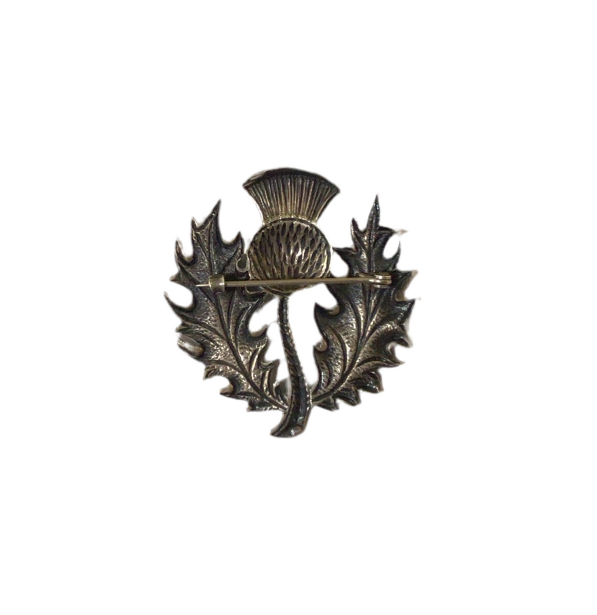 Vintage Enamel Thistle Pin – Jacaranda Tree & Co