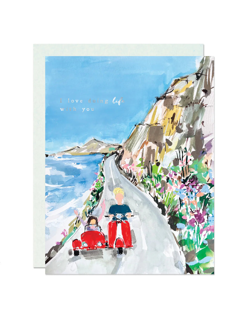 I Love Doing Life With You Card – Jacaranda Tree & Co