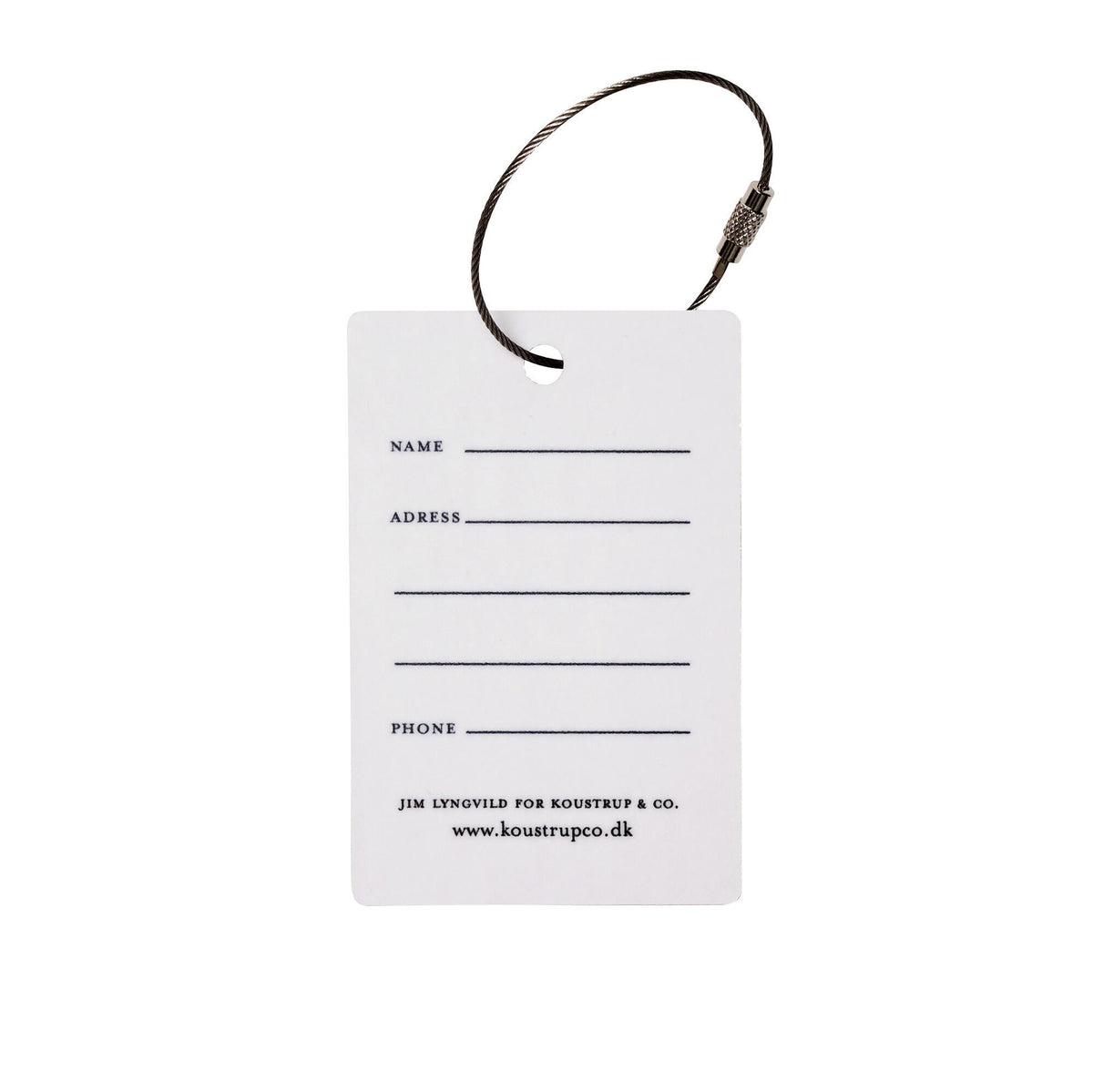 Luggage Tag - Rose Flower Garden - Dark Green – Jacaranda Tree & Co