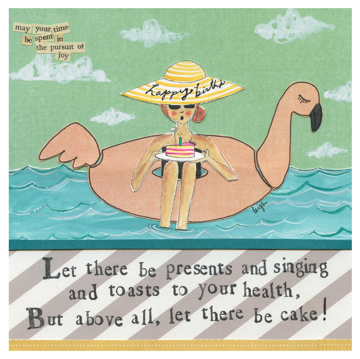Be Cake Card – Jacaranda Tree & Co