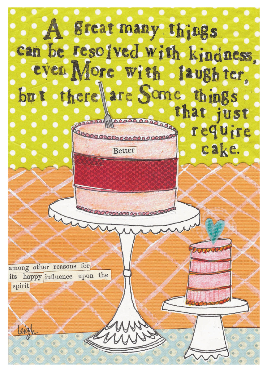 Cake Required Card – Jacaranda Tree & Co
