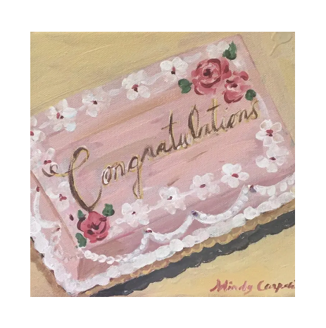 Congratulations Cake ... Card – Jacaranda Tree & Co