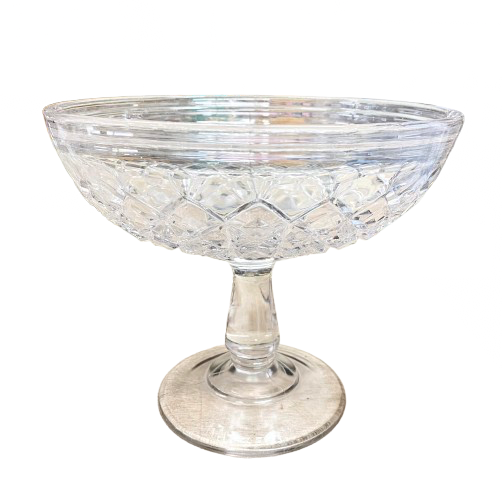Vintage Pressed Glass Compote – Jacaranda Tree & Co