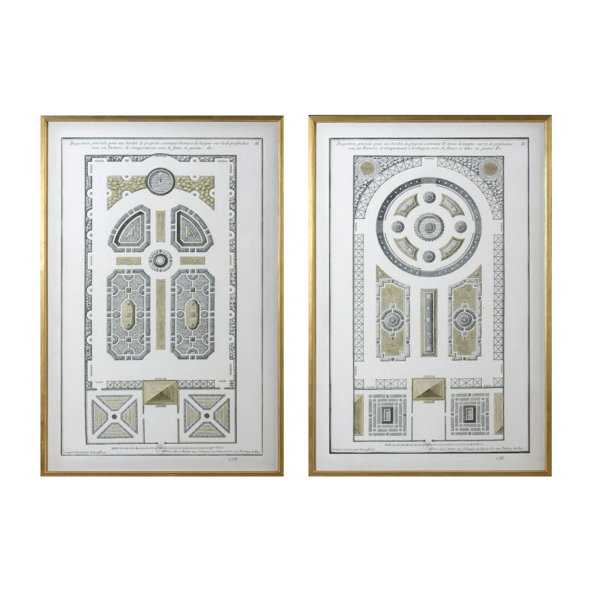 Jardin Plan – 1757, III – Jacaranda Tree & Co