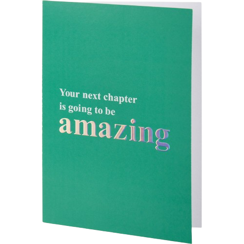 You're Next Chapter Is Going To Be Amazing Card – Jacaranda Tree & Co
