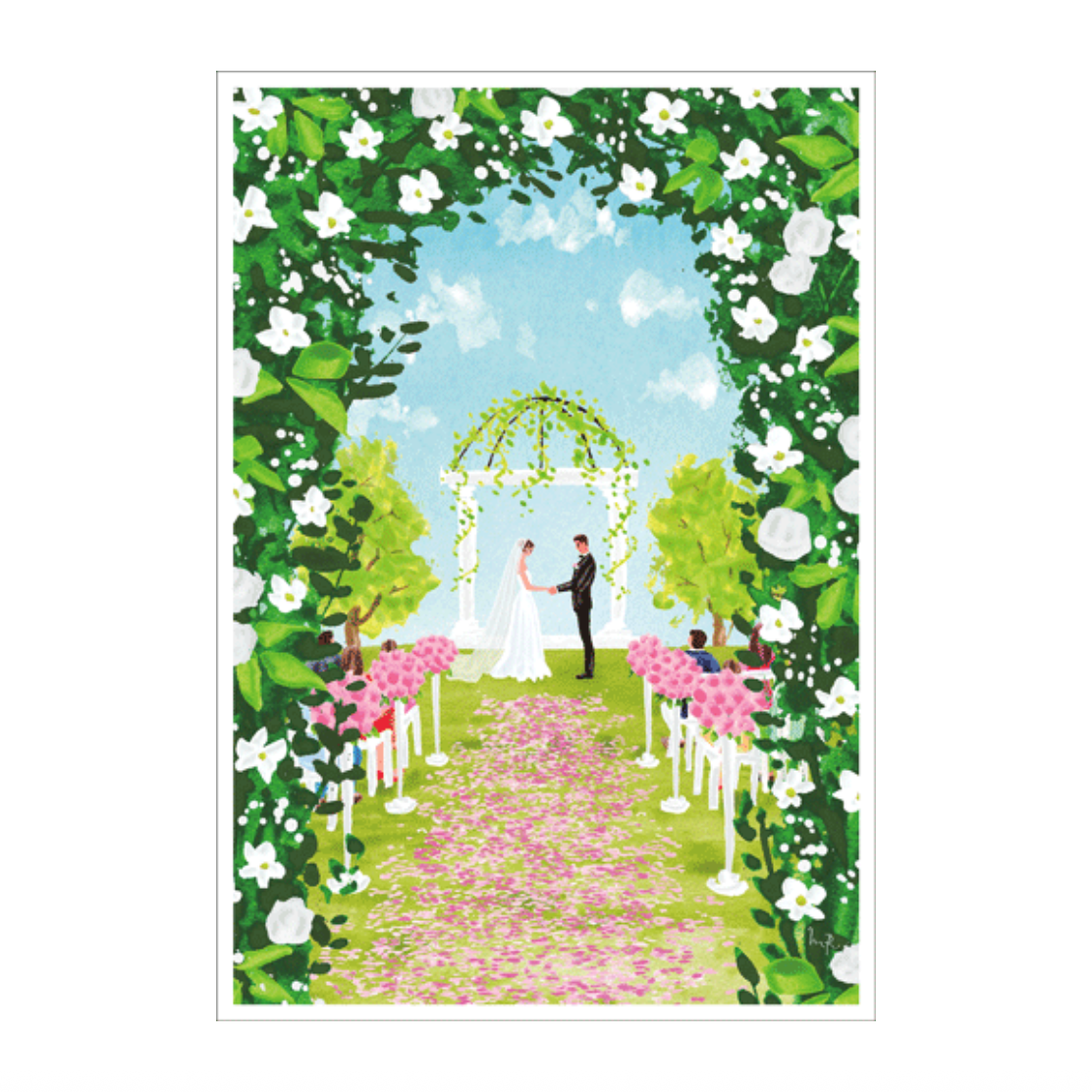 Wedding Arch Card – Jacaranda Tree & Co