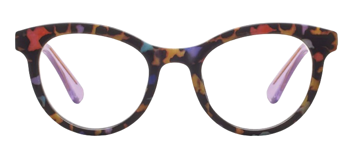 Tribeca - Peepfetti Tortoise/Purple Peepers – Jacaranda Tree & Co