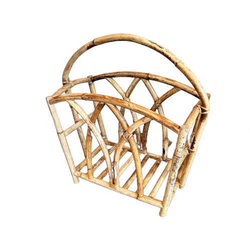 Vintage Wicker Magazine Stand – Jacaranda Tree & Co