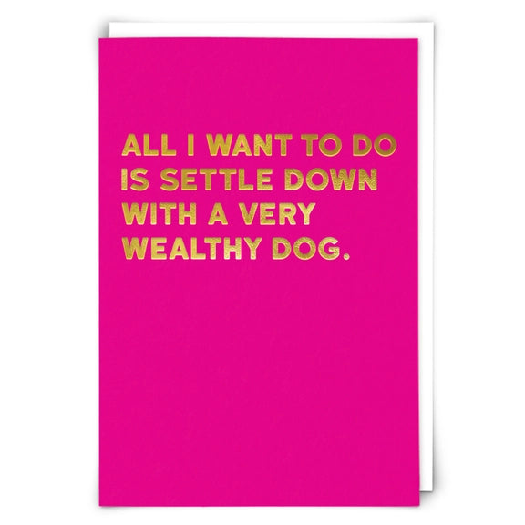 Wealthy Greeting Card – Jacaranda Tree & Co