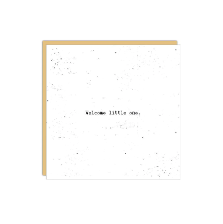Welcome Little One...Card – Jacaranda Tree & Co