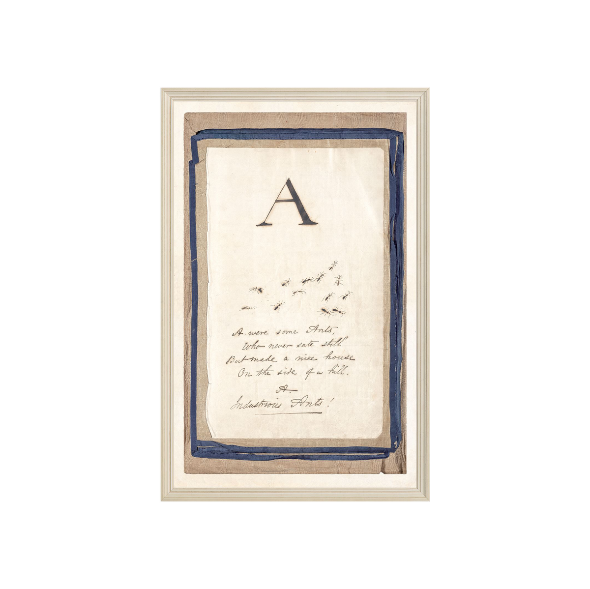 Edward's Alphabet - A – Jacaranda Tree & Co