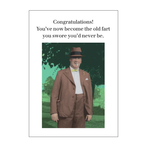 Old Fart Card – Jacaranda Tree & Co